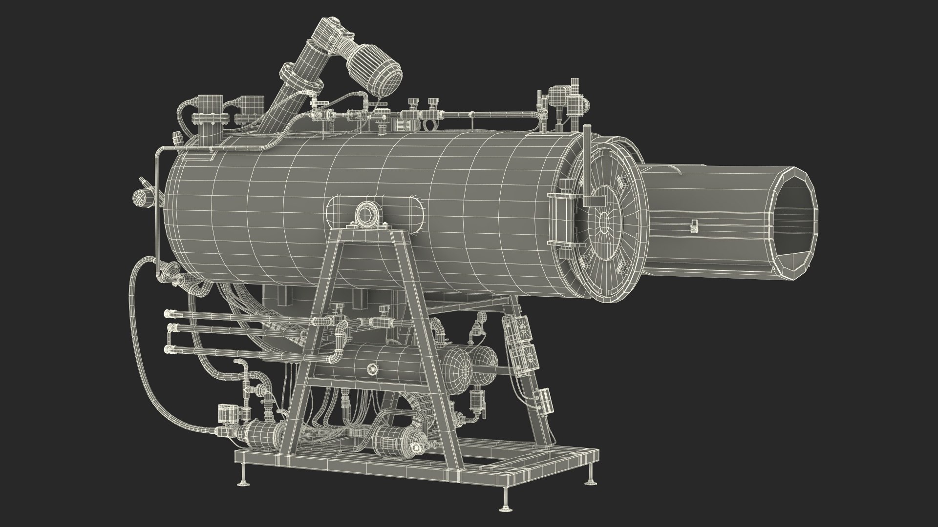 Aquamation Machine Open 3D model - TurboSquid 2155481