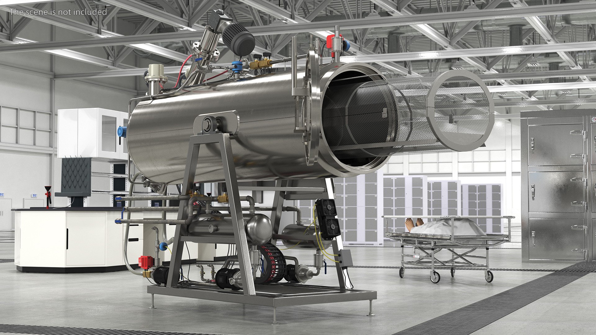 Aquamation Machine Open 3D model - TurboSquid 2155481