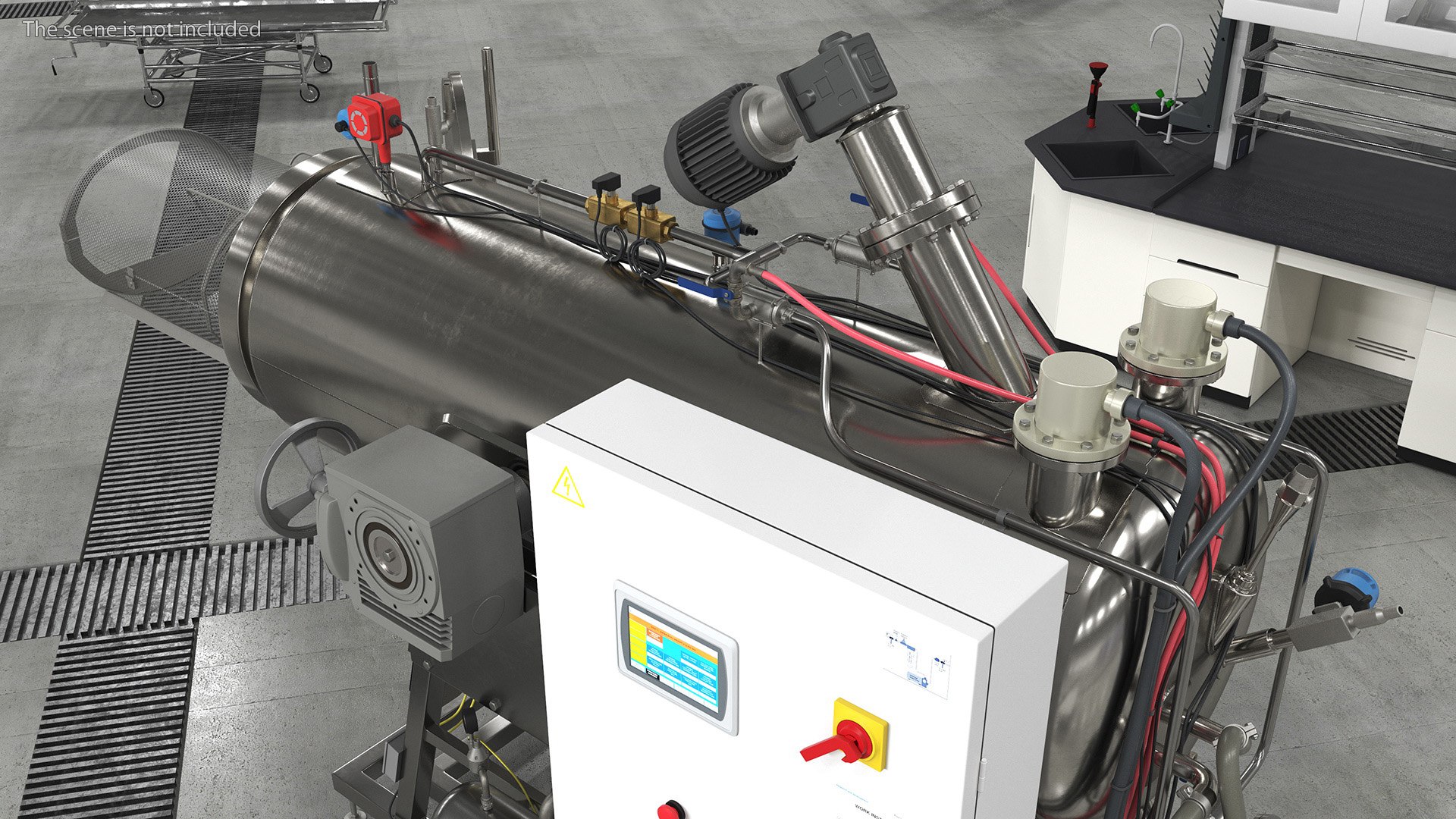 Aquamation Machine Open 3D model - TurboSquid 2155481