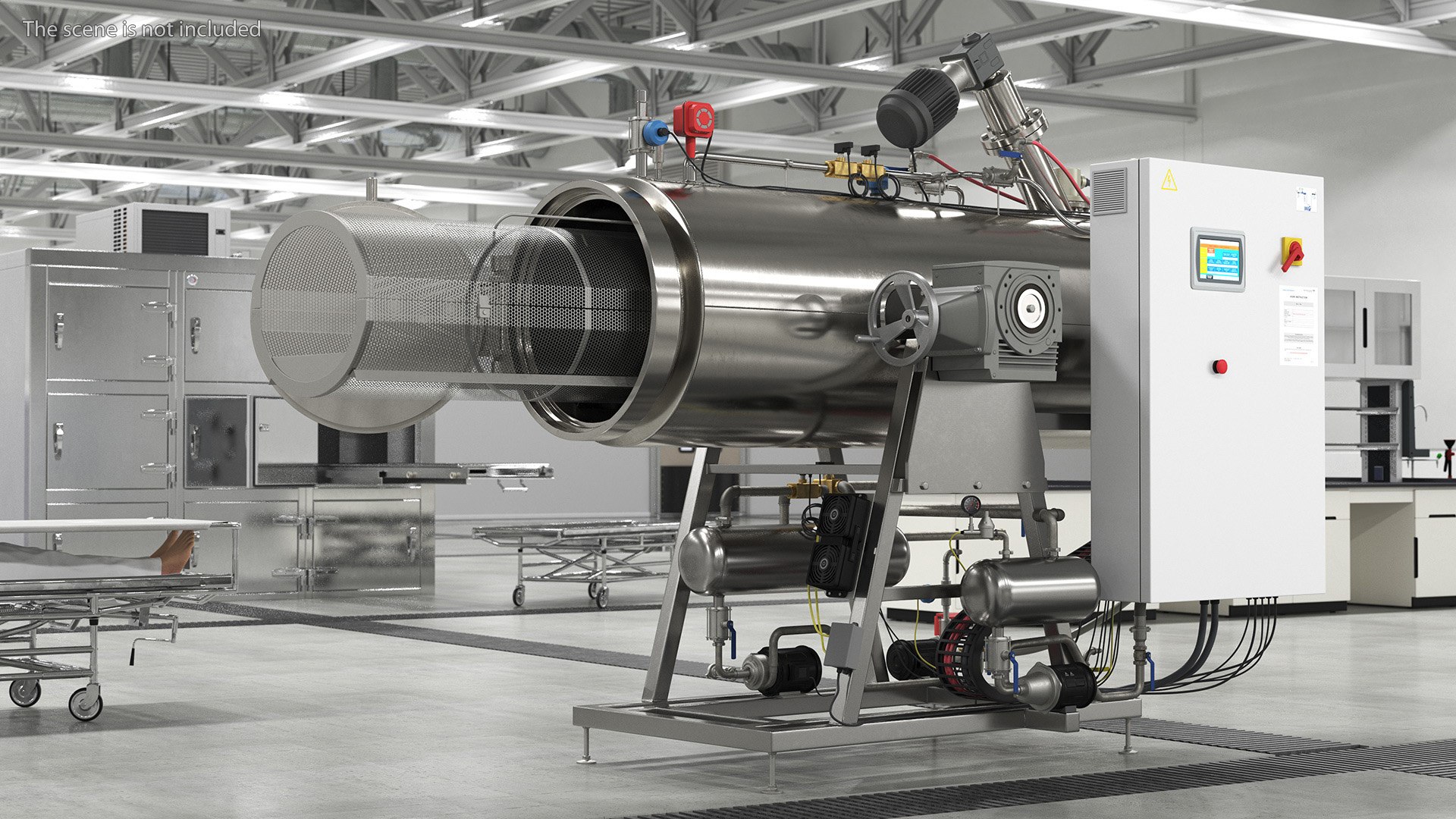 Aquamation Machine Open 3D model - TurboSquid 2155481