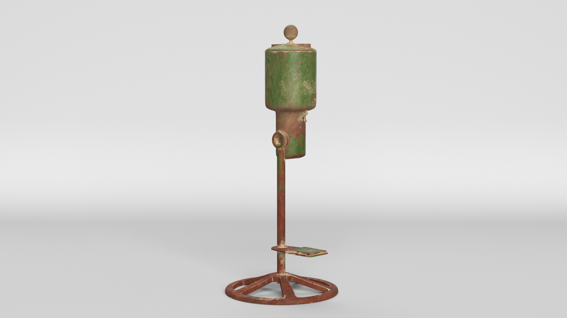 Rusty Golf Ball Washer Model - TurboSquid 1644836