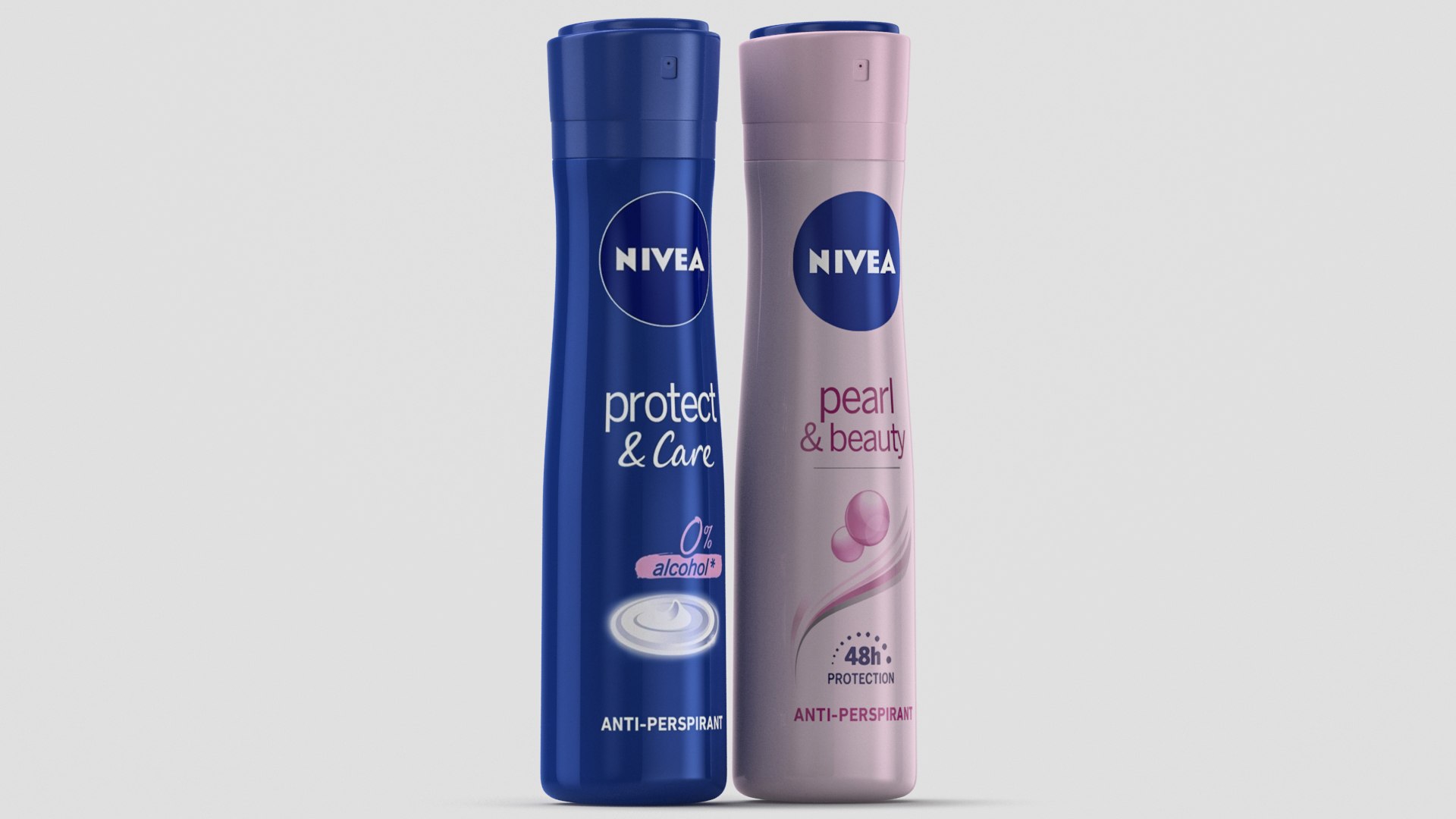 3D Deodorant Spray Set Model - TurboSquid 1695875