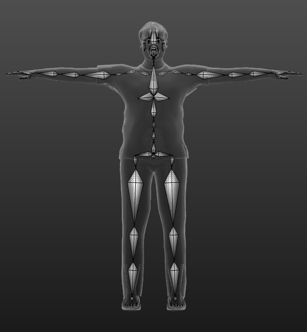 3D chubby man character model - TurboSquid 1661779