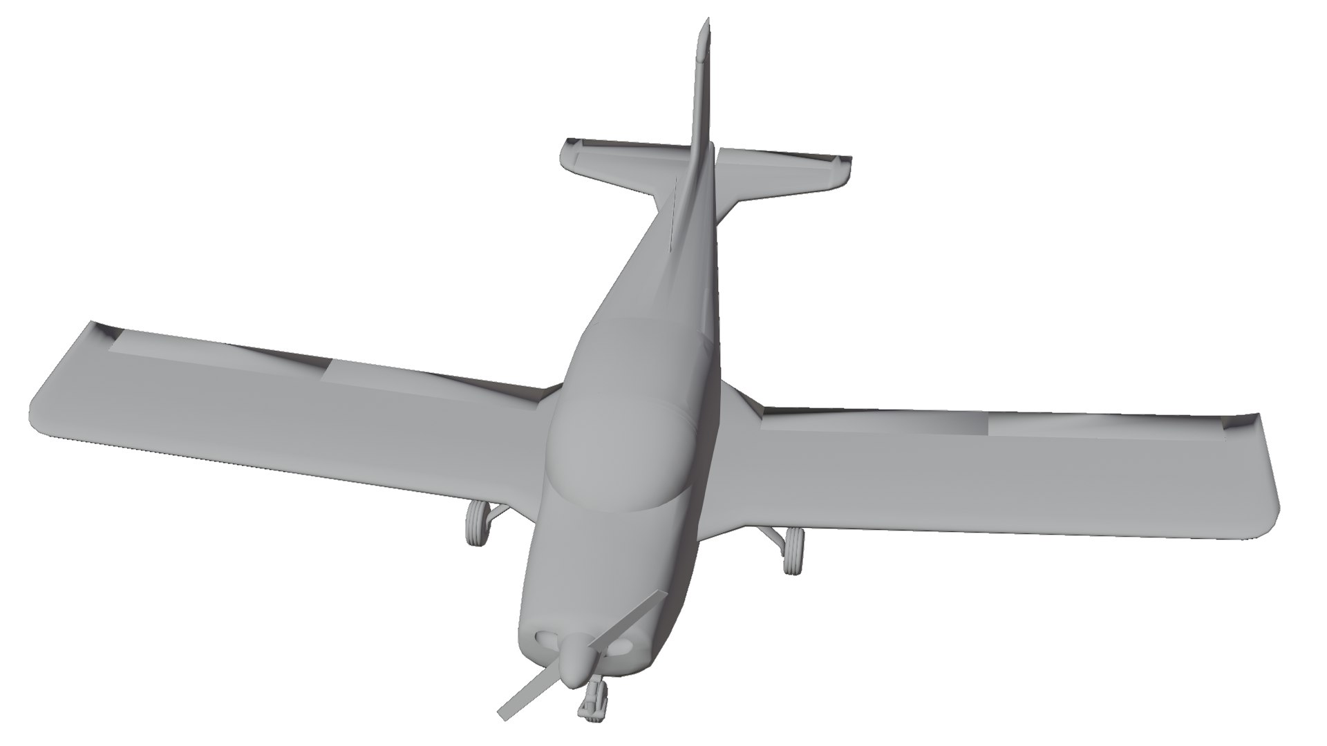 Grumman American AA-1 3D Model - TurboSquid 2243837