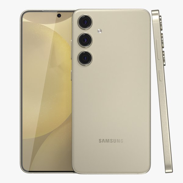modelo 3d Samsung Galaxy S24 Plus Ámbar Amarillo - TurboSquid 2179917