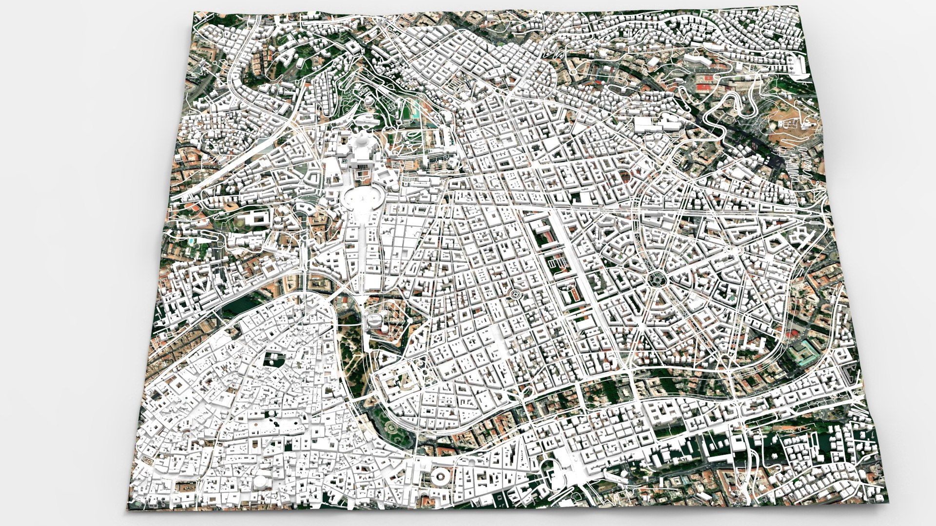 Cityscape Vatican 3D model - TurboSquid 2131411