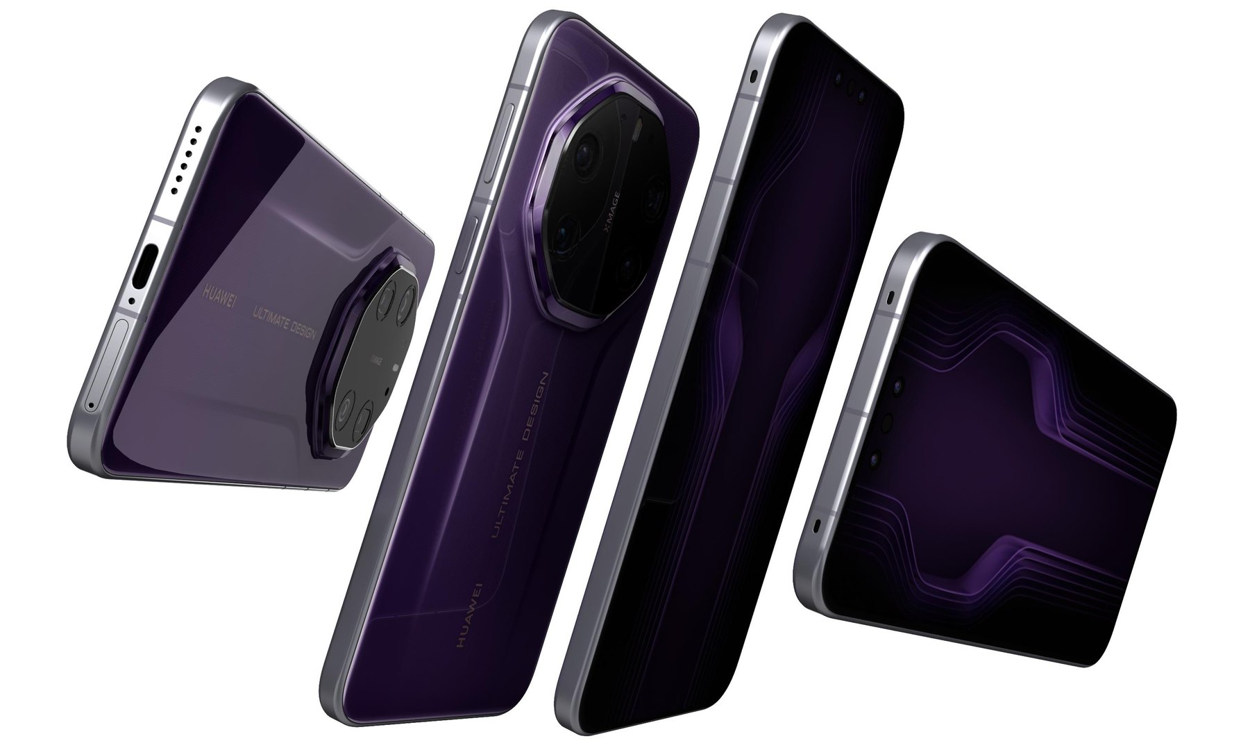 3D HUAWEI Mate 80 RS ULTIMATE DESIGN Purple Model - TurboSquid 2513161