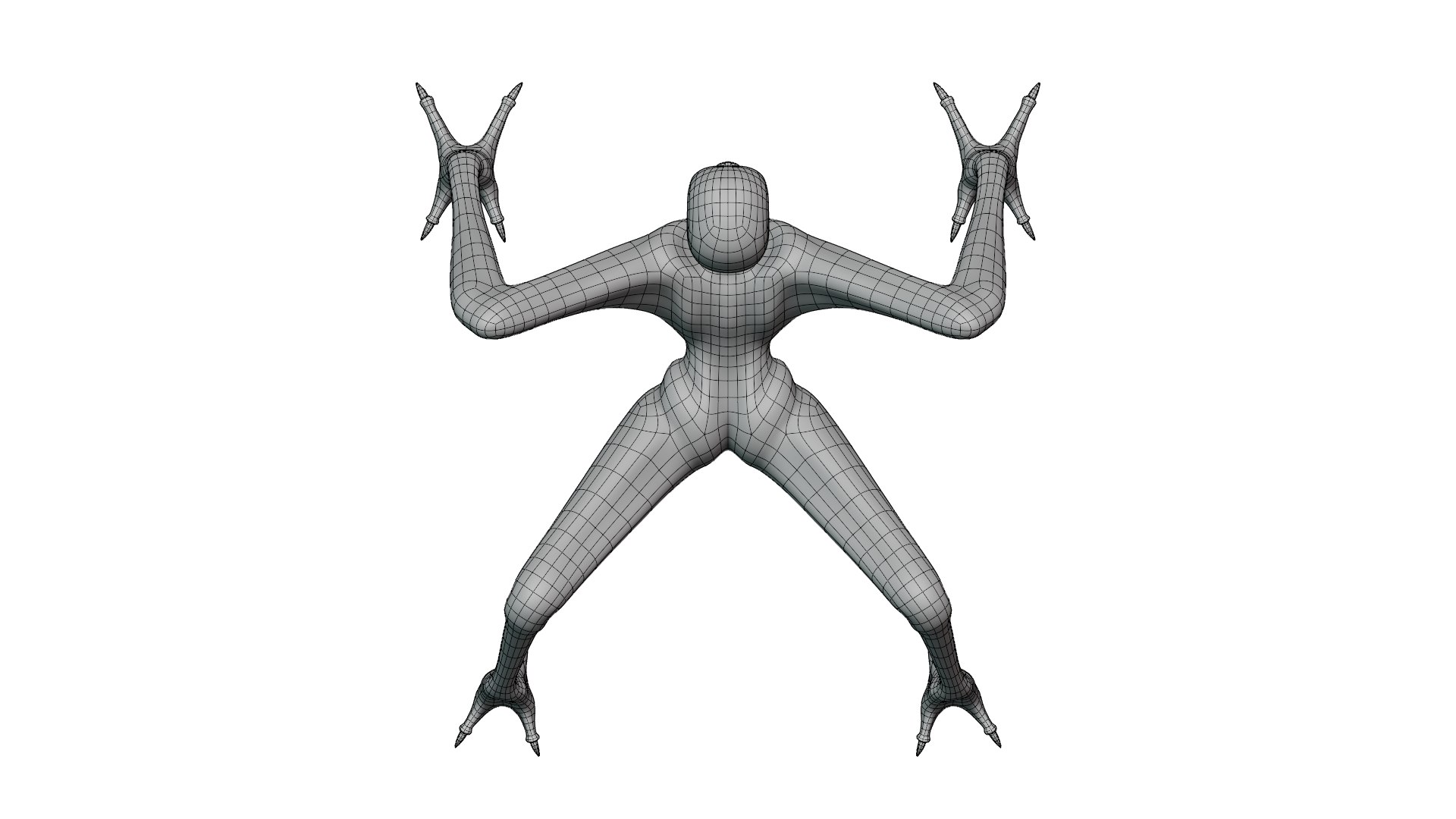 3D Mutant Zombie - TurboSquid 1711515