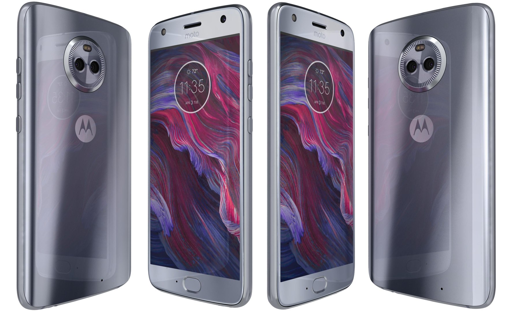 3D model motorola moto x4 sterling - TurboSquid 1232243