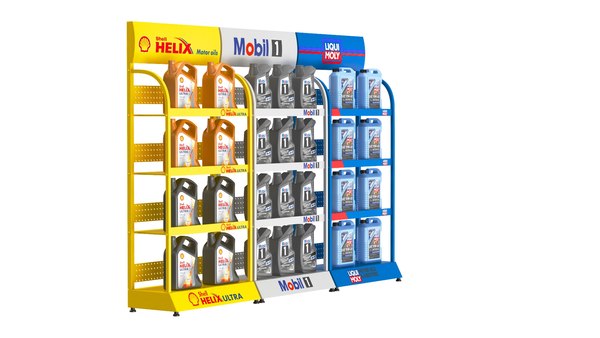 3D Full Detailed Shell Gas Station Collection - TurboSquid 2038094