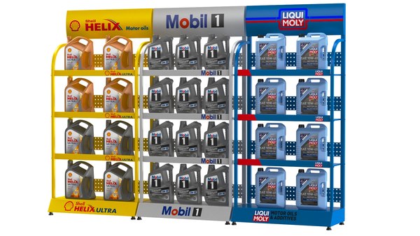 Coleção completa e detalhada de postos de gasolina Shell Modelo 3D ...