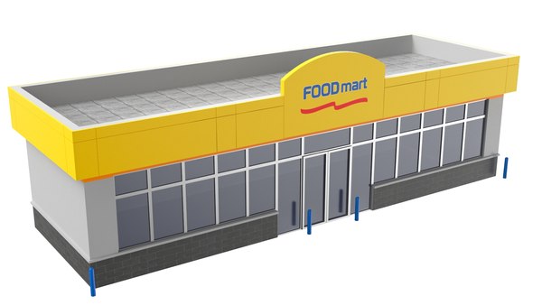 modelo 3d Colección completa y detallada de gasolineras Shell ...