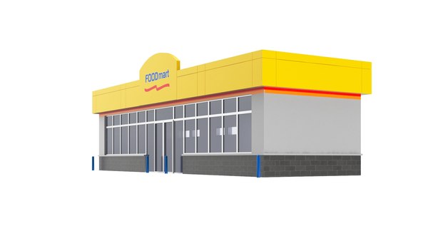 3D Full Detailed Shell Gas Station Collection - TurboSquid 2038094