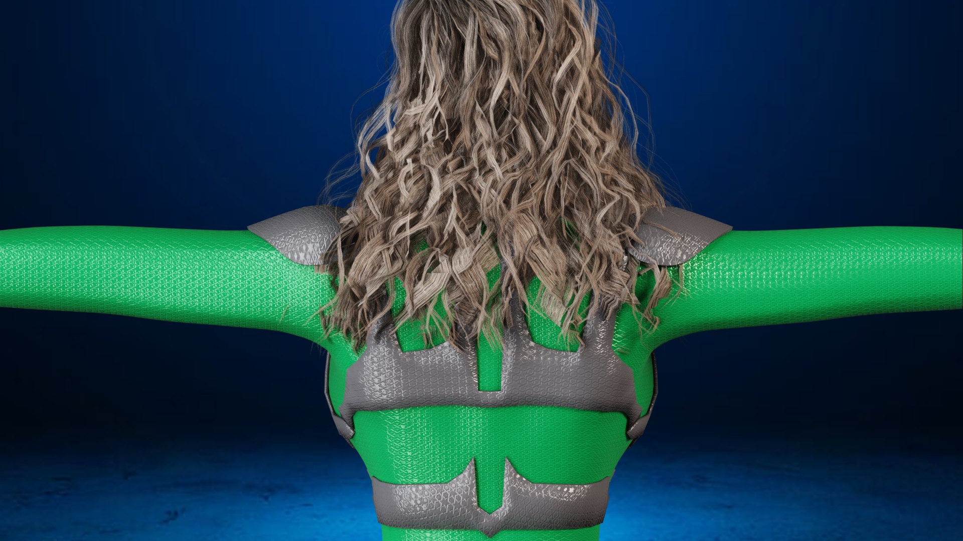 3D Sci-fi Female - Rigged - TurboSquid 2108087