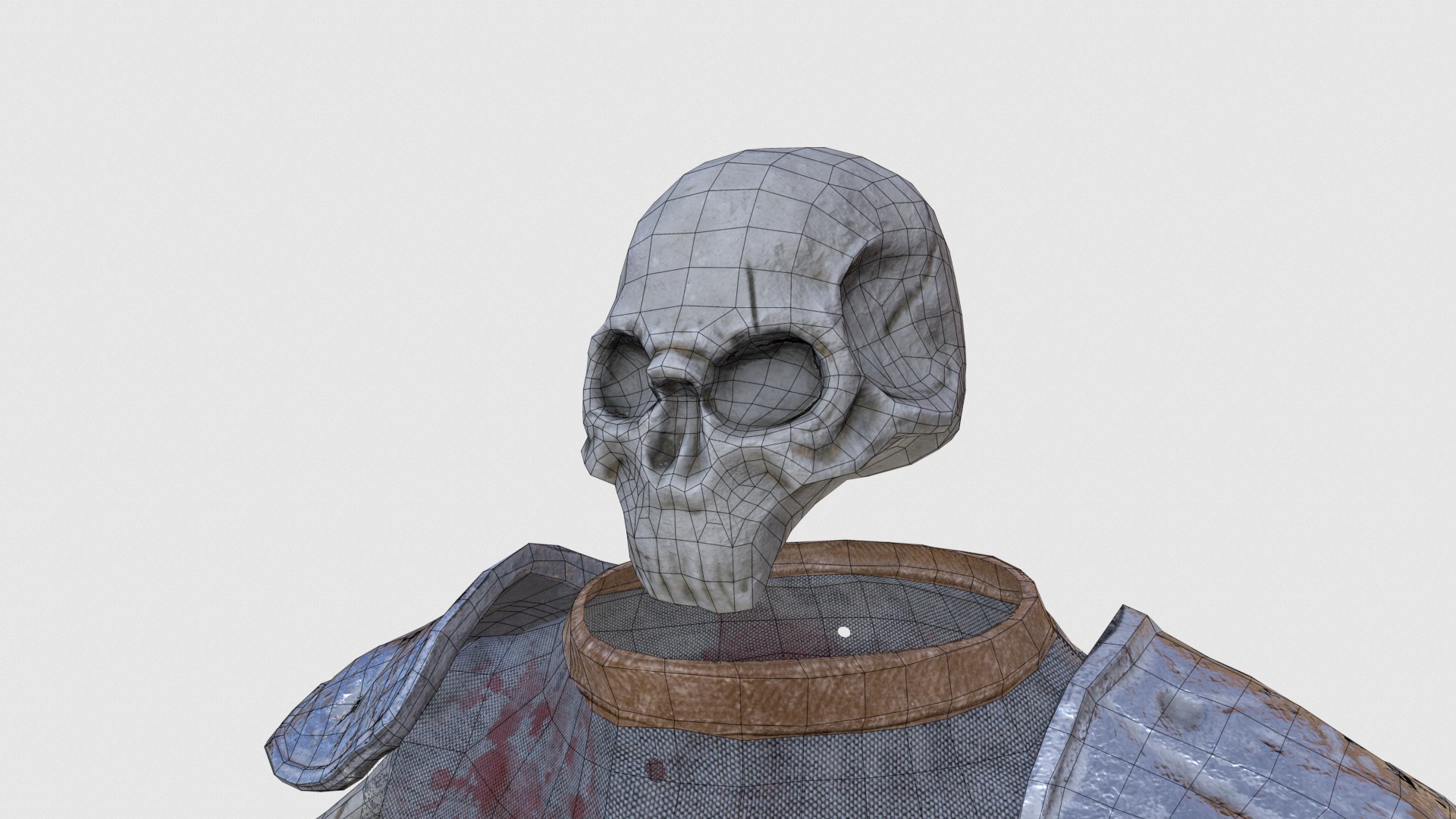 3D rigged ghost character model - TurboSquid 1231317