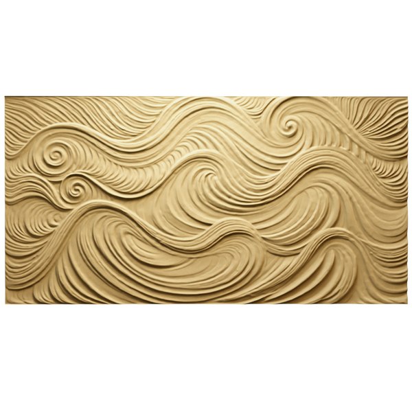 modernes Panel-Wanddekor-Set Relief STL Wandbild CNC 175 3D-Modell ...