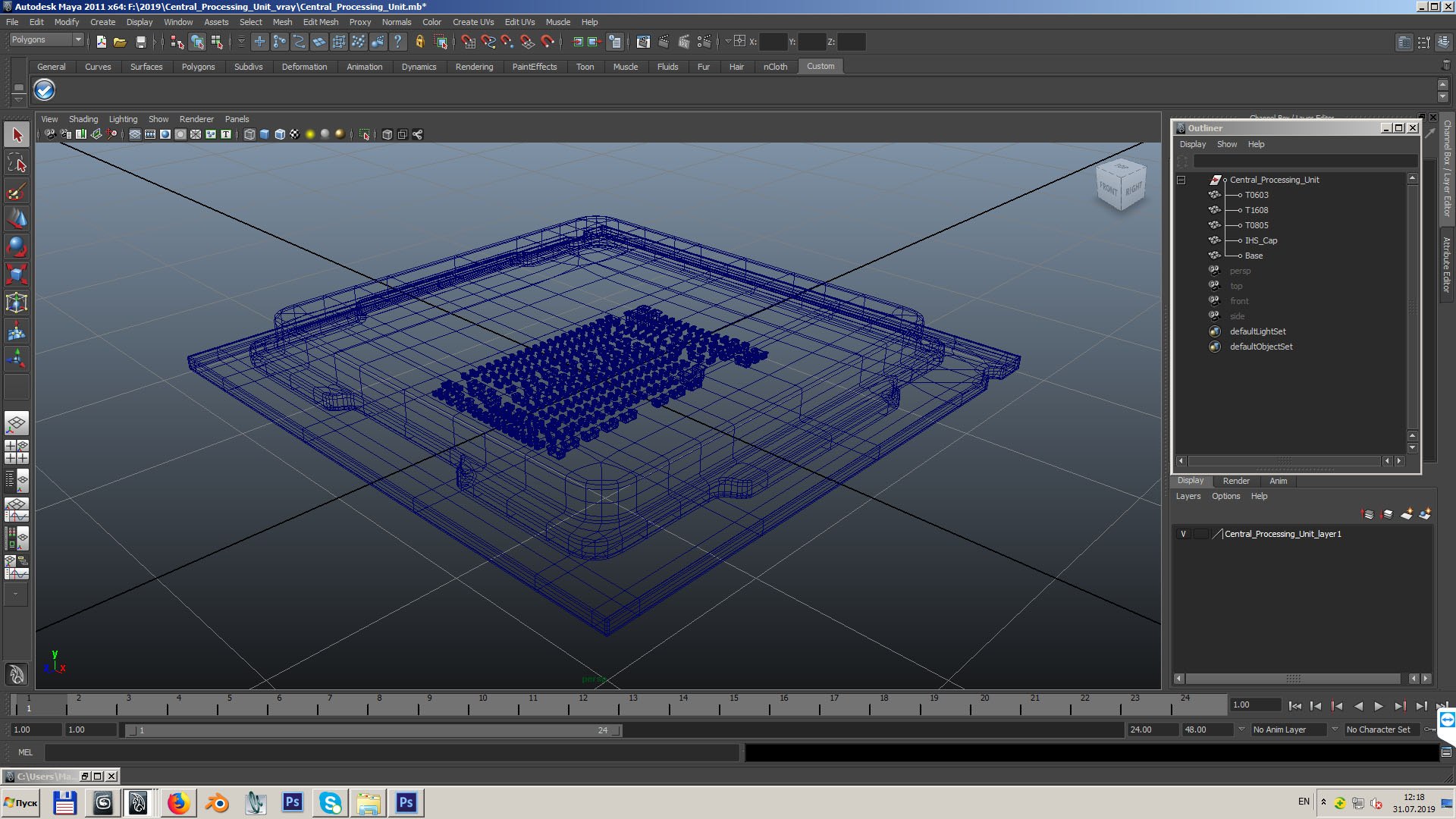 3D Central Processing Unit Model - TurboSquid 1434231
