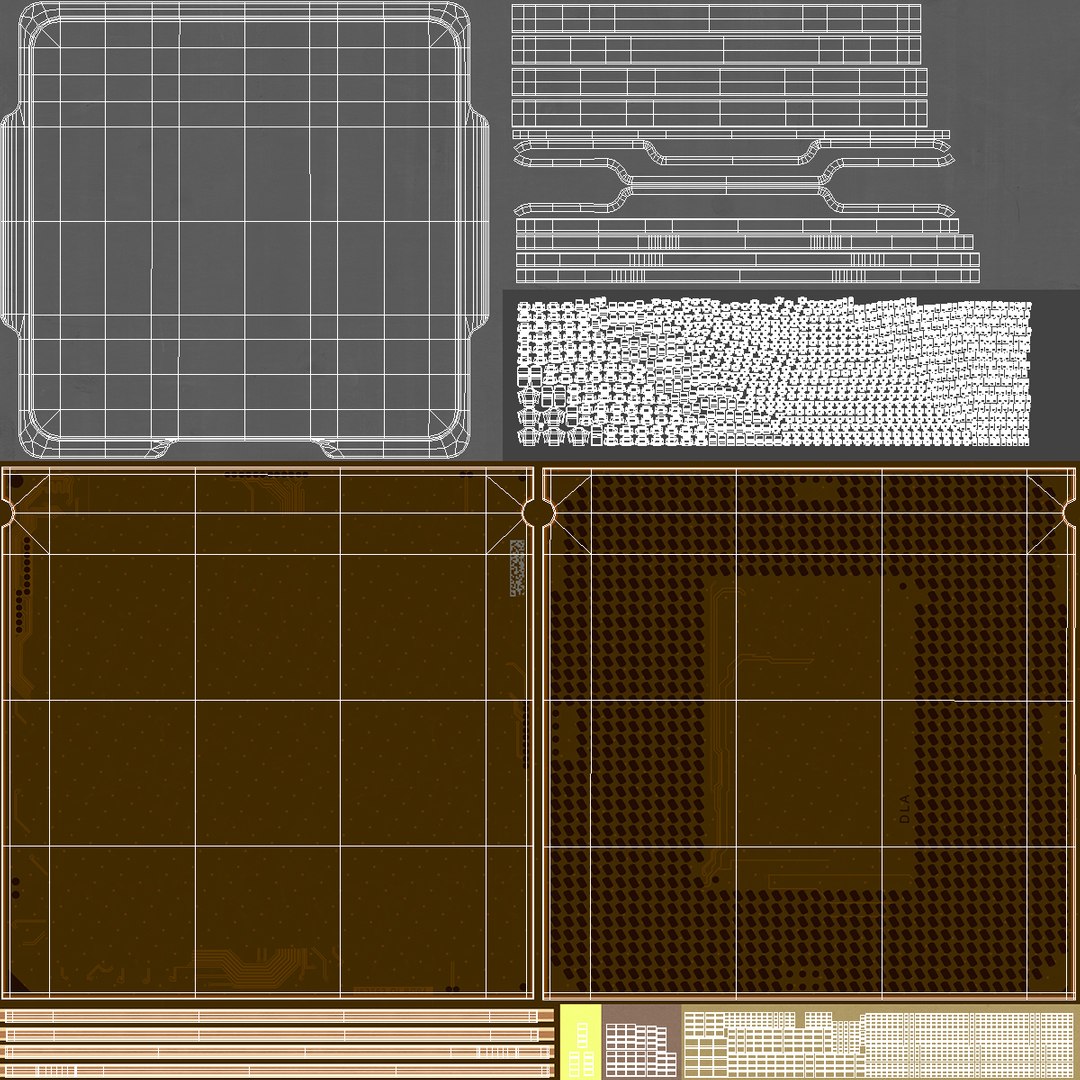 3D Central Processing Unit Model - TurboSquid 1434231