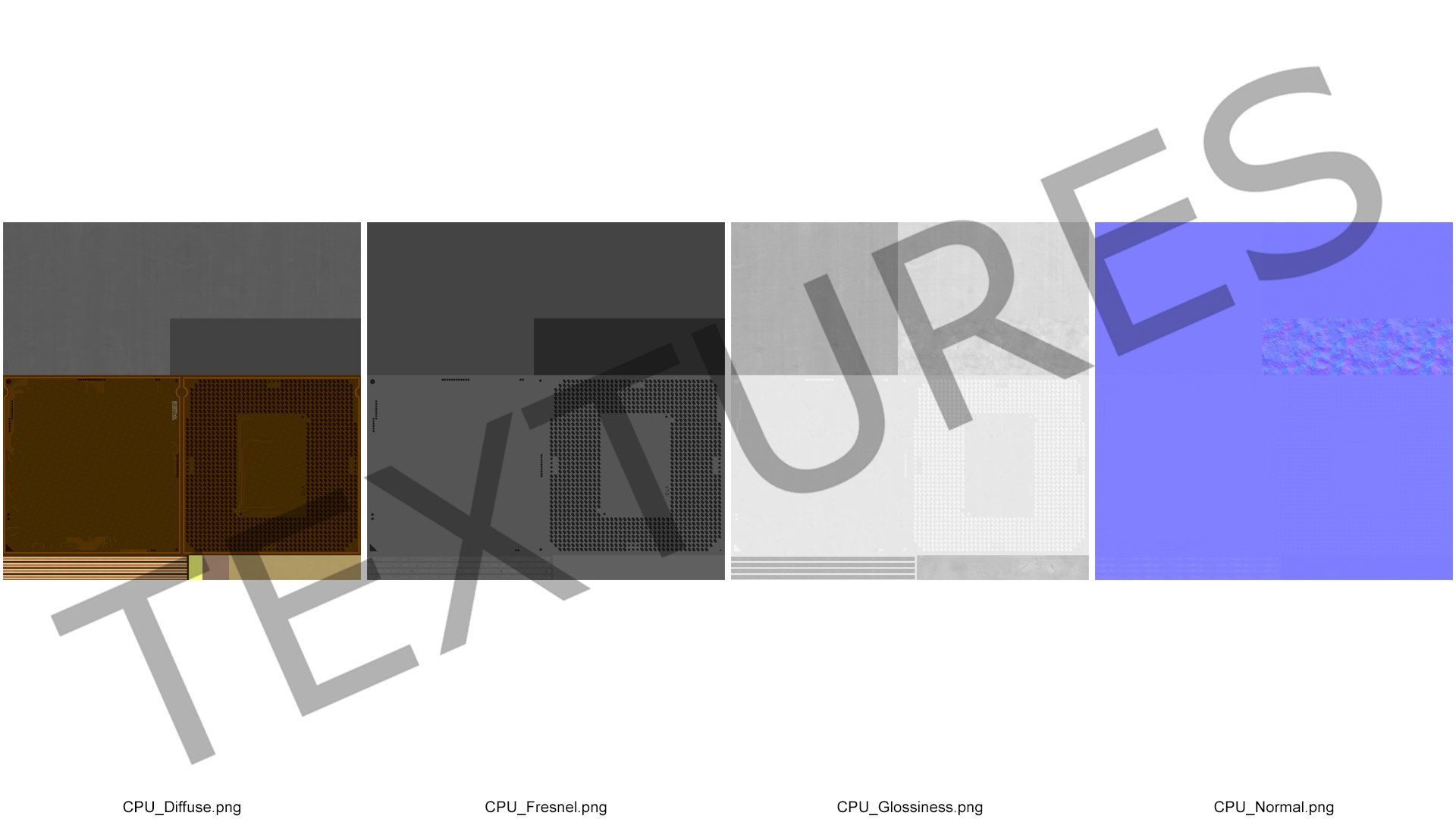 3D Central Processing Unit Model - TurboSquid 1434231