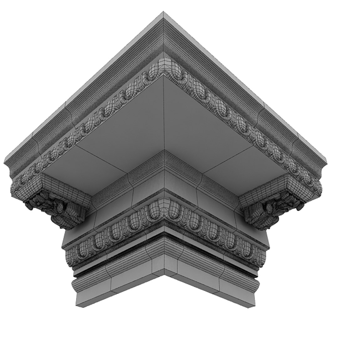 3d Model Cornice Molding