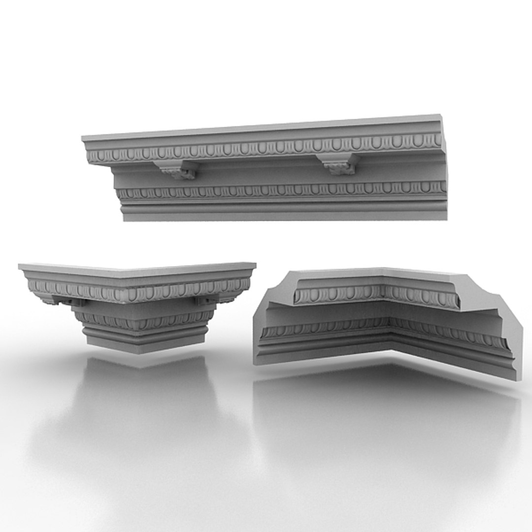 3d Model Cornice Molding