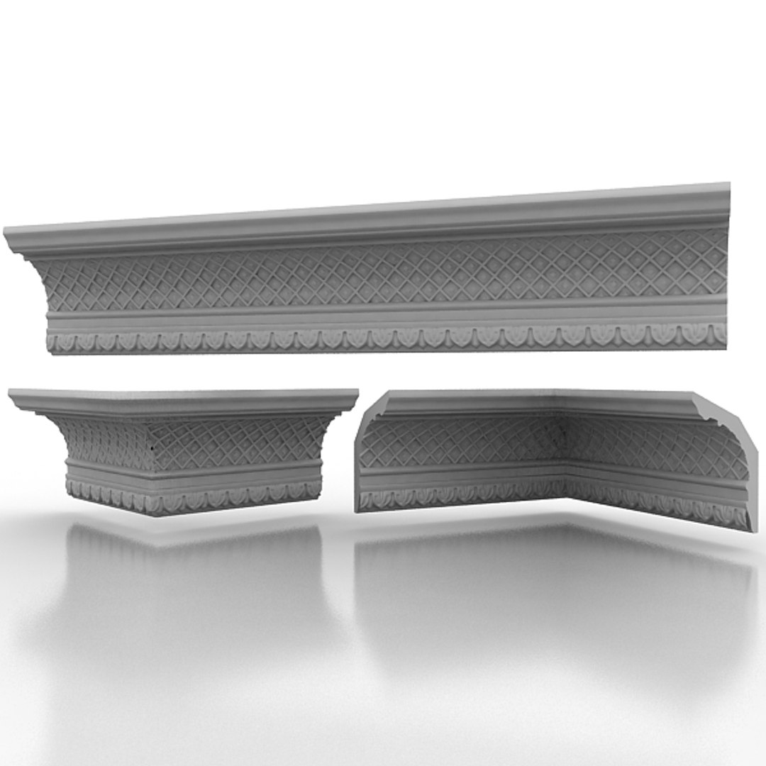 3d Model Cornice Molding