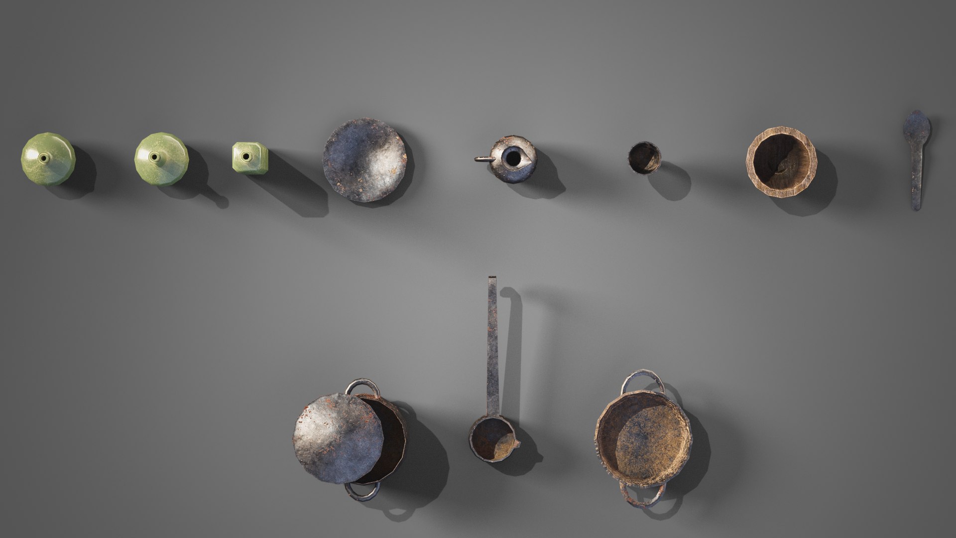 Kitchen Props 3D Model - TurboSquid 2019284