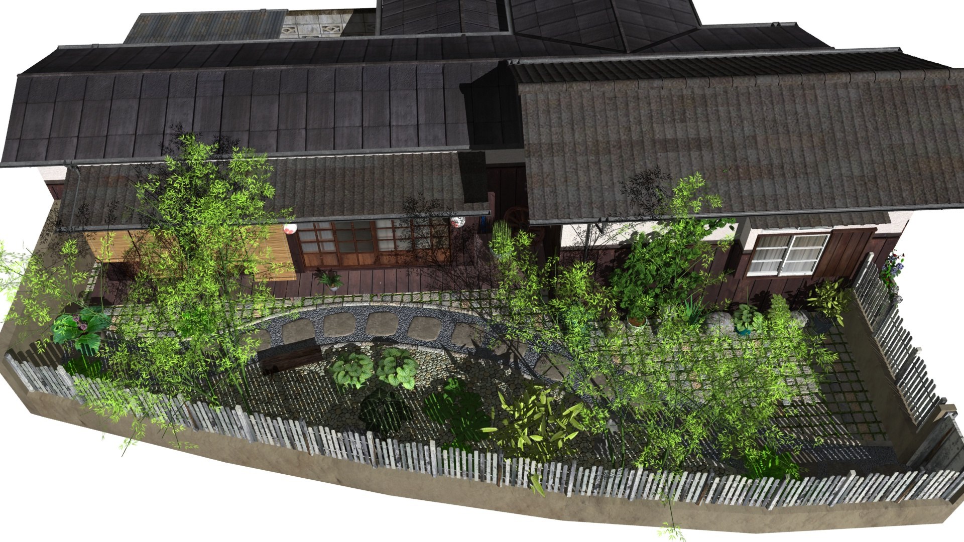 3D Japanese Buildings Bundle 1(1) - TurboSquid 2378630