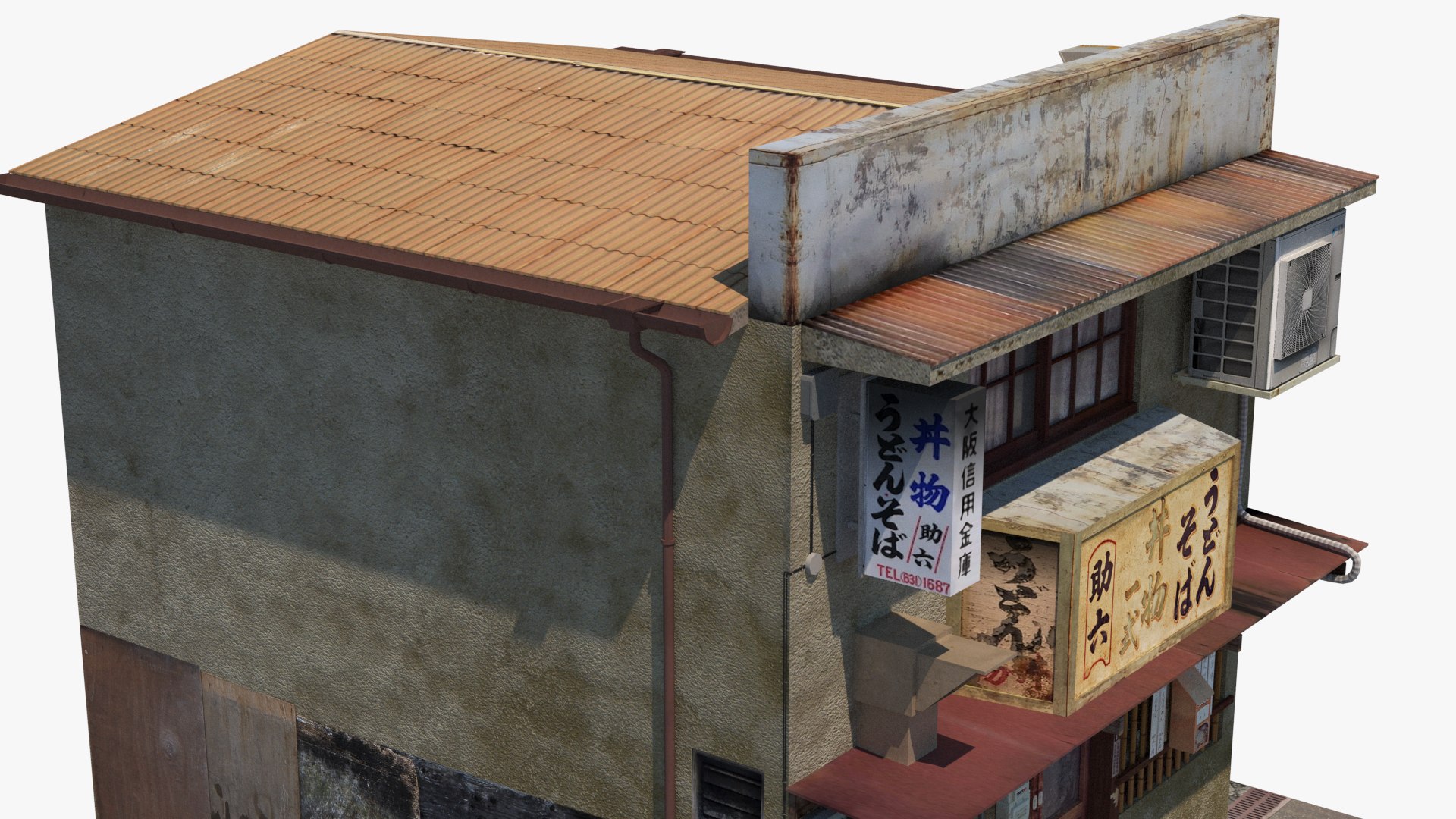 3D Japanese Buildings Bundle 1(1) - TurboSquid 2378630