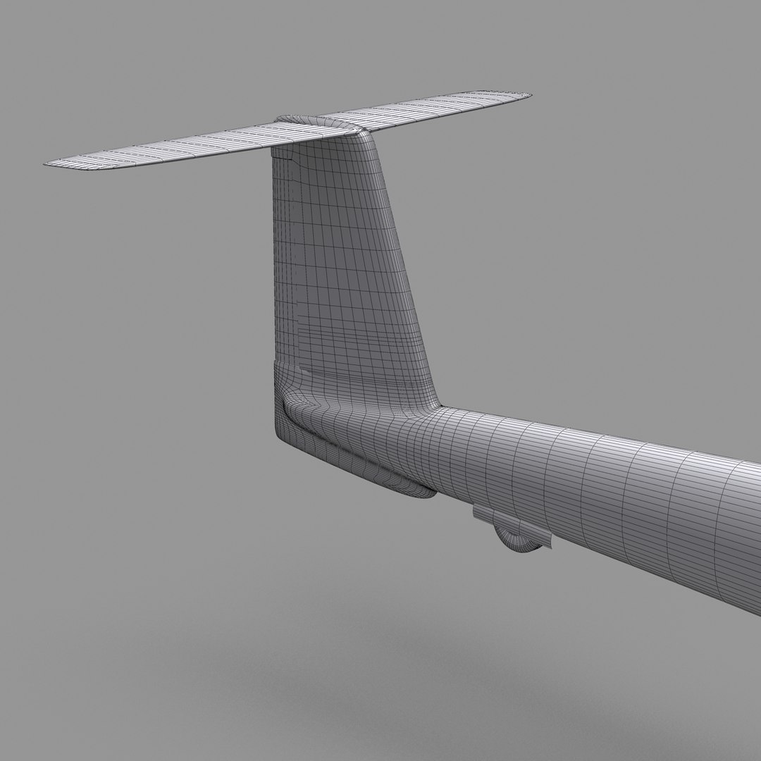 3d Model Asw 20 Glider