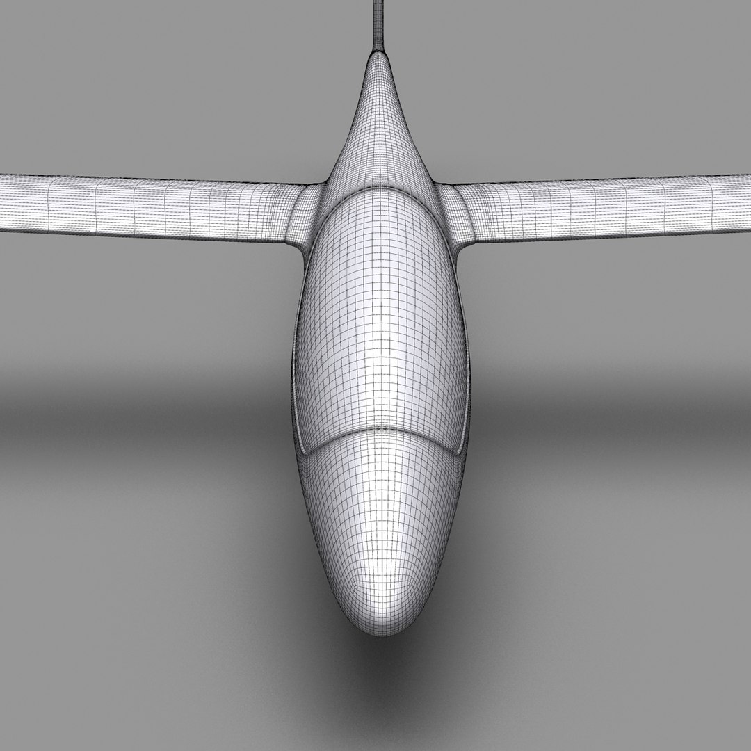 3d Model Asw 20 Glider