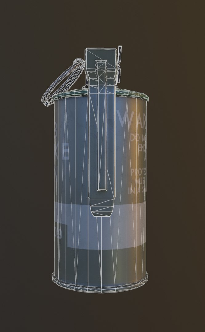 Free M18 Colored Smoke 3D - TurboSquid 1360126