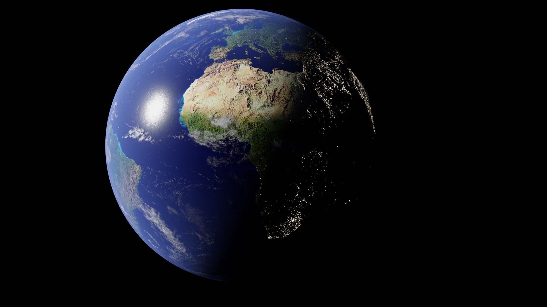 3D Model Realistic Earth 3d Model - TurboSquid 1715566