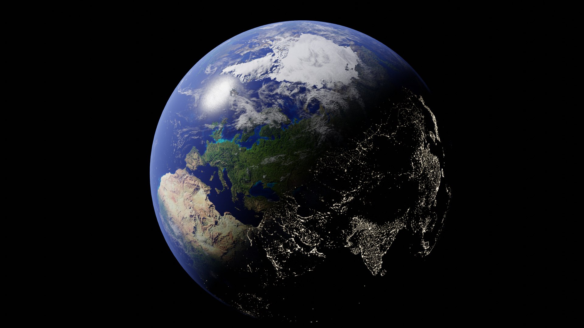 3D Model Realistic Earth 3d Model - TurboSquid 1715566