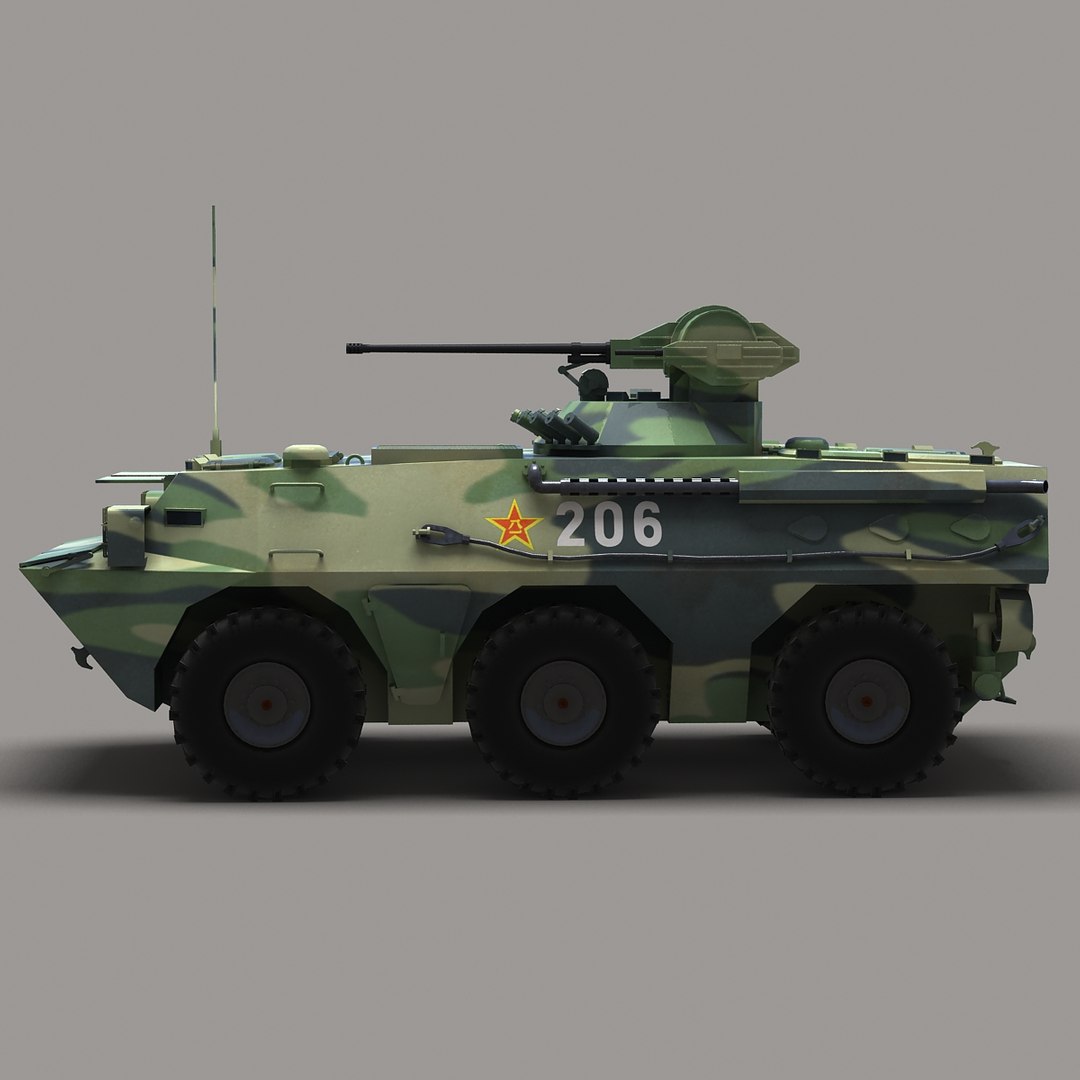 3d Pla Zsl-92 Ifv Model