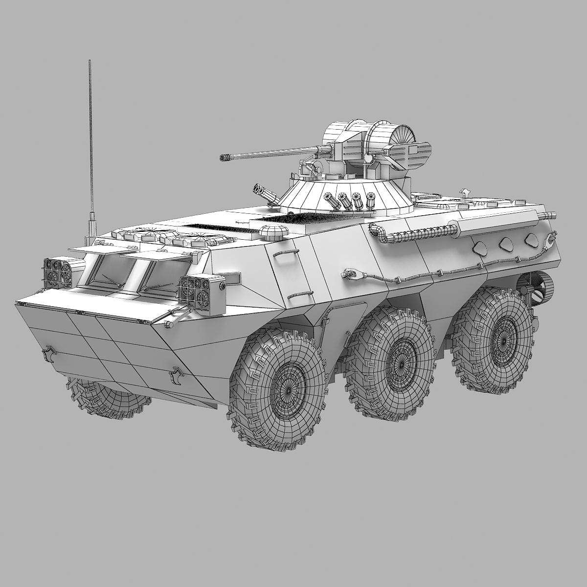 3d pla zsl-92 ifv model