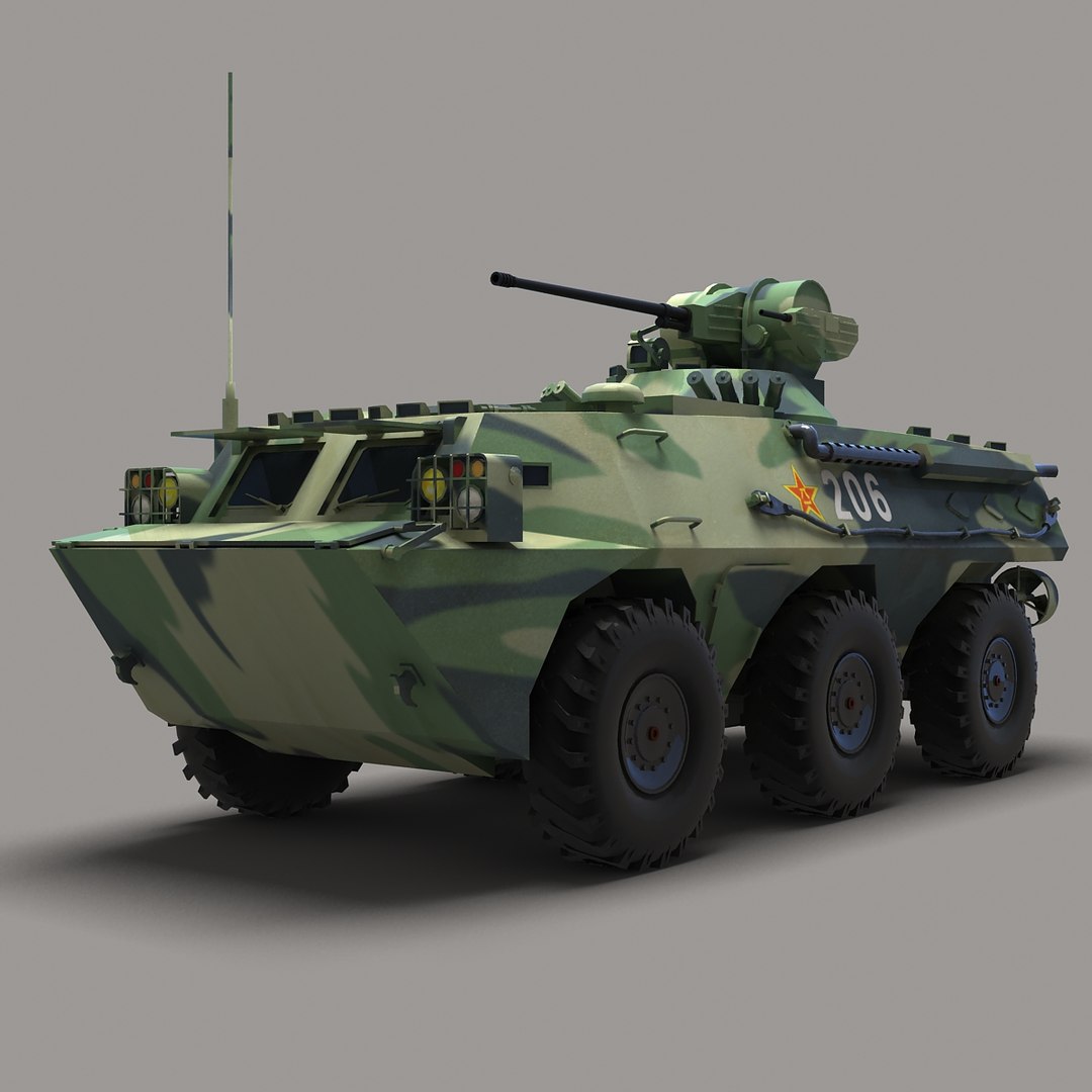 3d Pla Zsl-92 Ifv Model