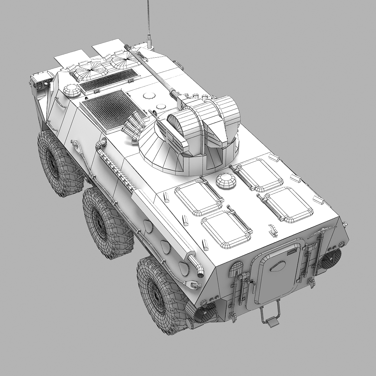3d pla zsl-92 ifv model