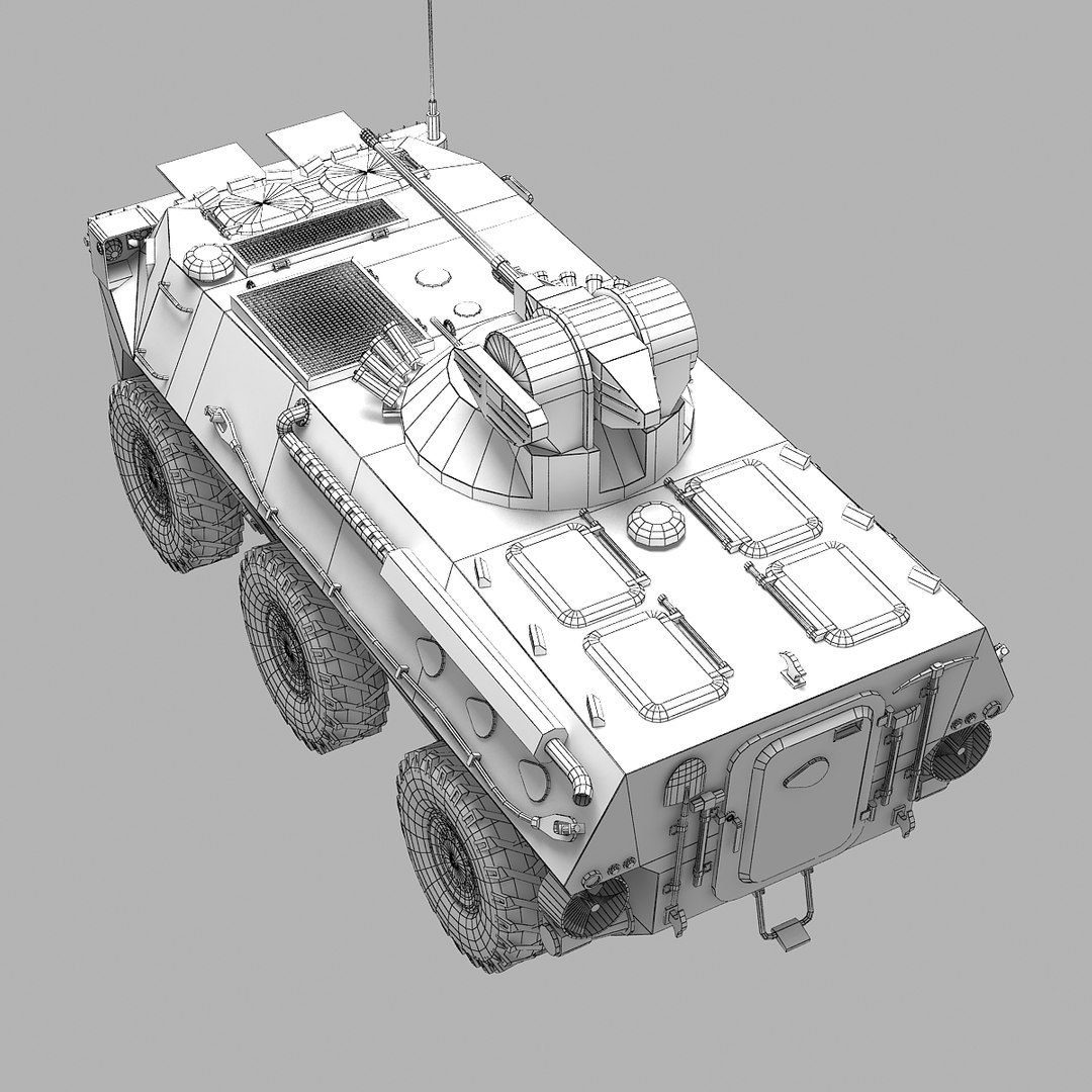 3d Pla Zsl-92 Ifv Model