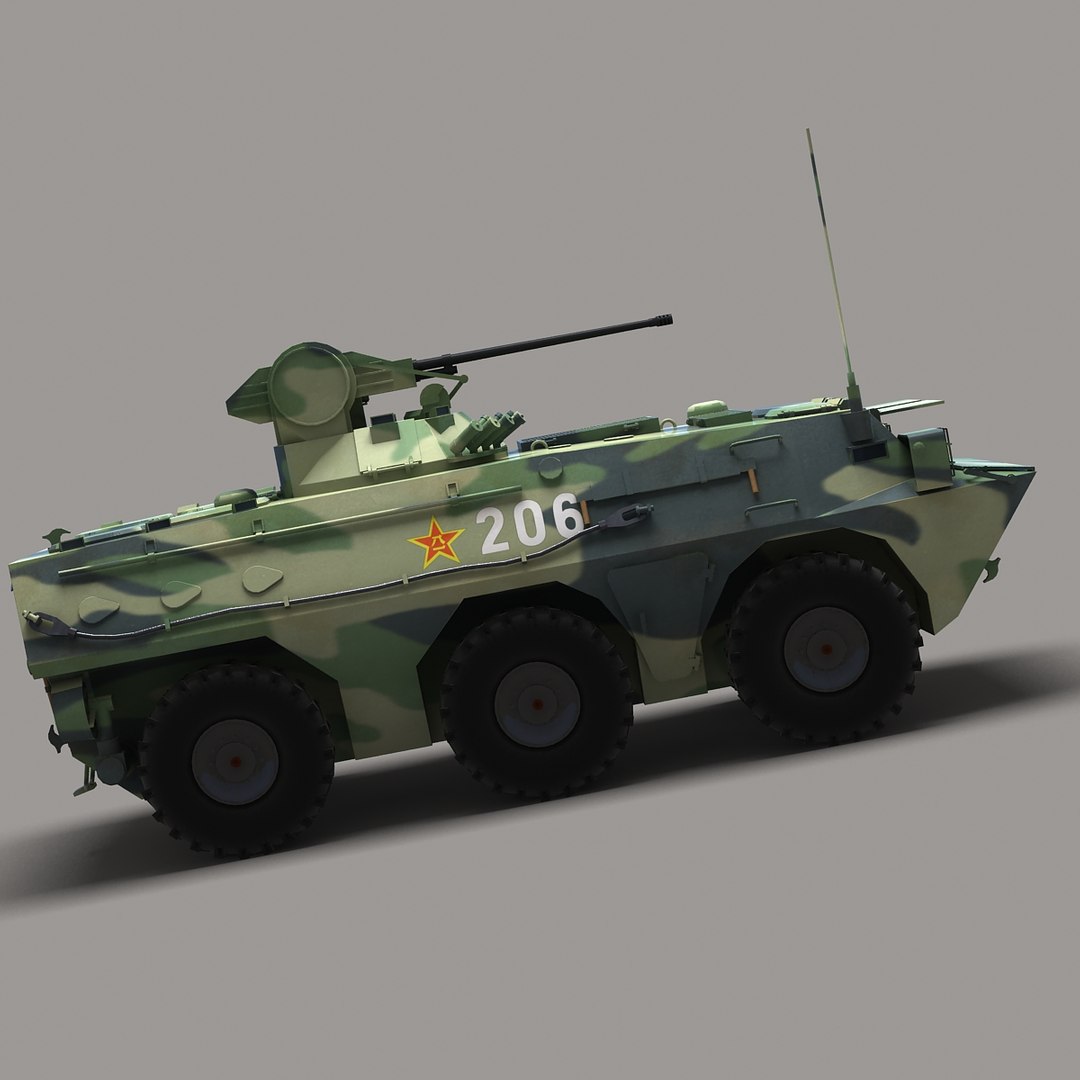 3d Pla Zsl-92 Ifv Model