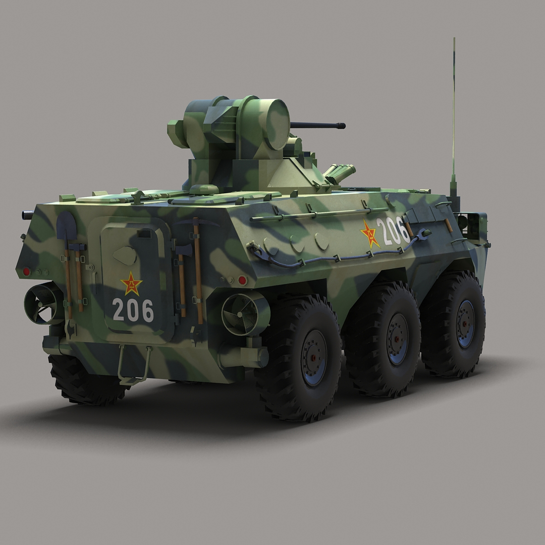 PLA ZSL-92 IFV3D模型 - TurboSquid 967791