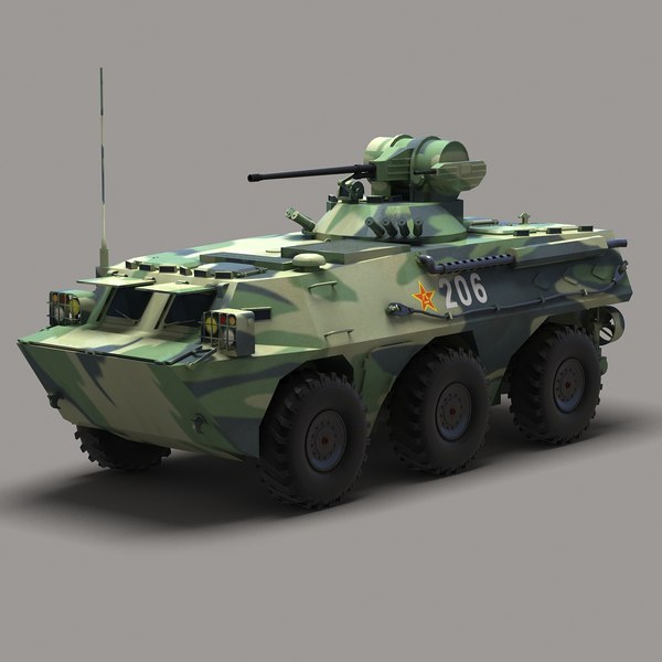 3d pla zsl-92 ifv model