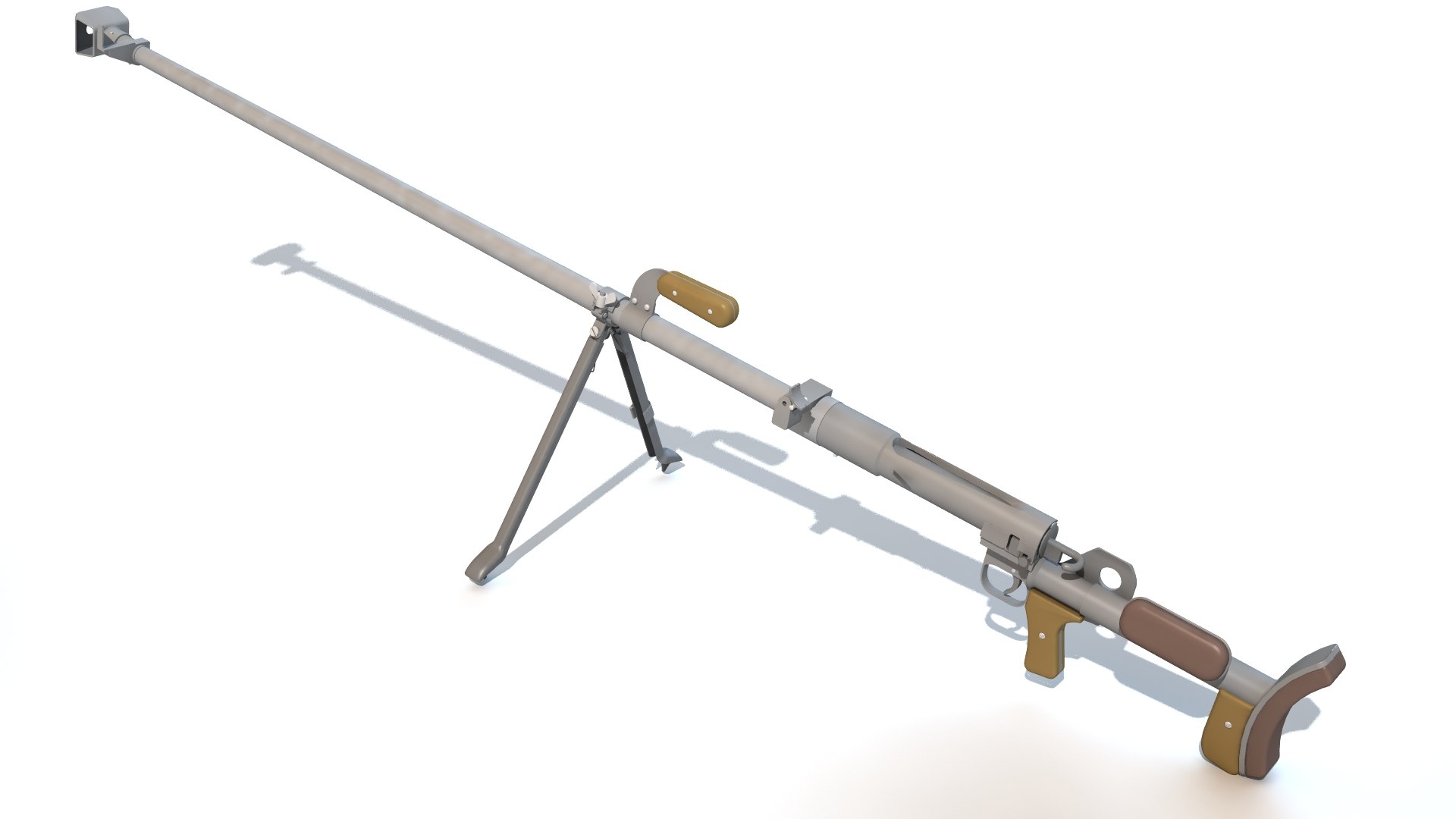 PTRD41 Antitank Rifle 3D - TurboSquid 2237576