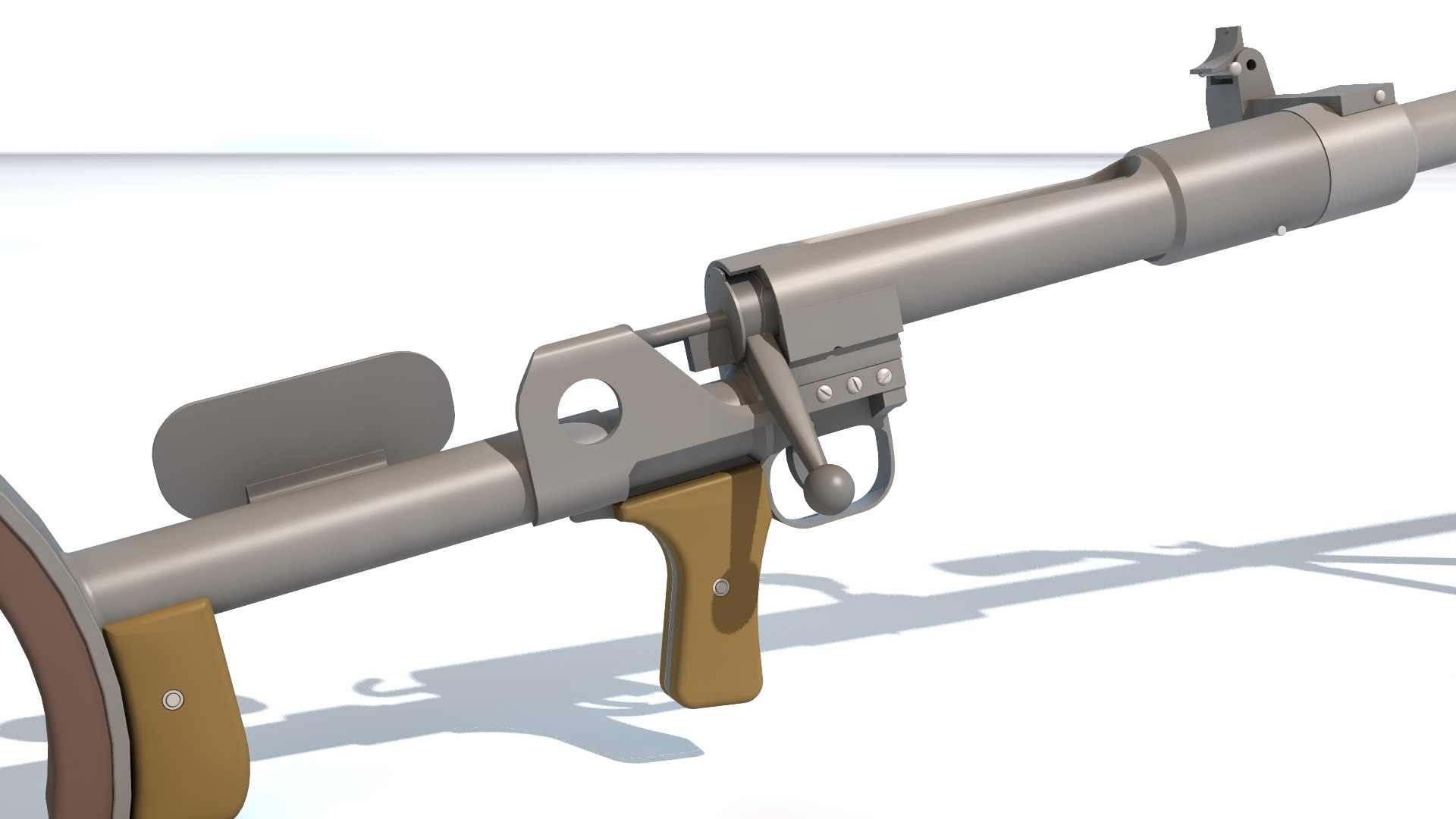 PTRD41 Antitank Rifle 3D - TurboSquid 2237576