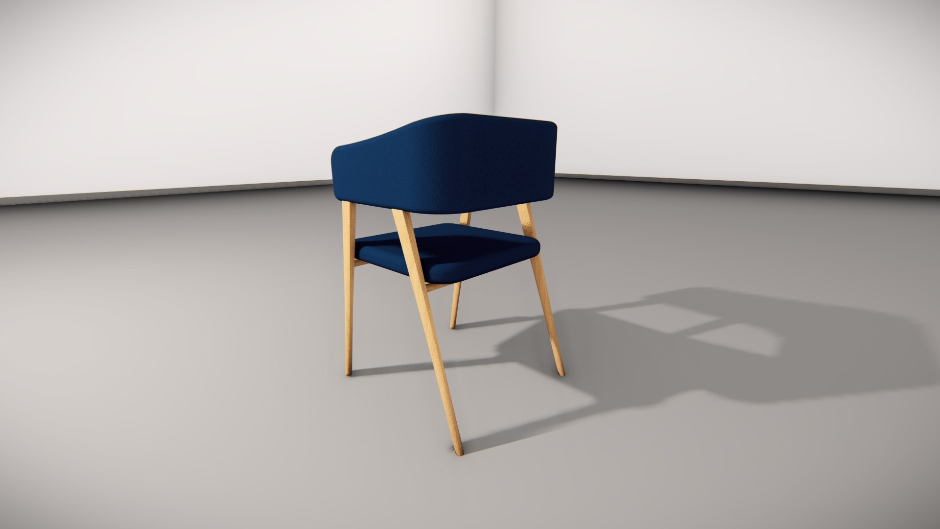 Modern Cafe Chair 3D Model - TurboSquid 2228246