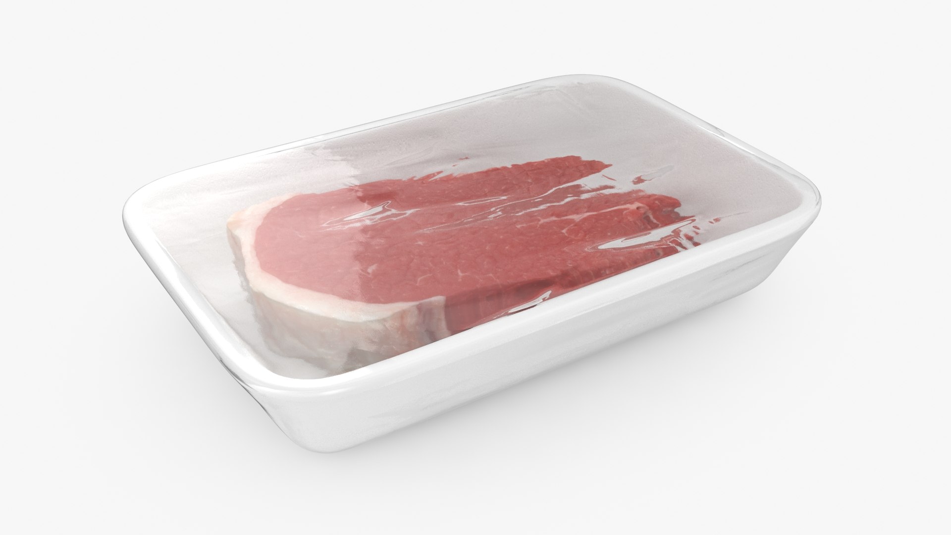 3D Beef Eye Round 03 Wrapped Package - TurboSquid 2299619