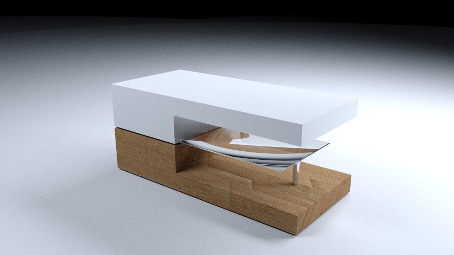 3D modern table design - TurboSquid 1559604