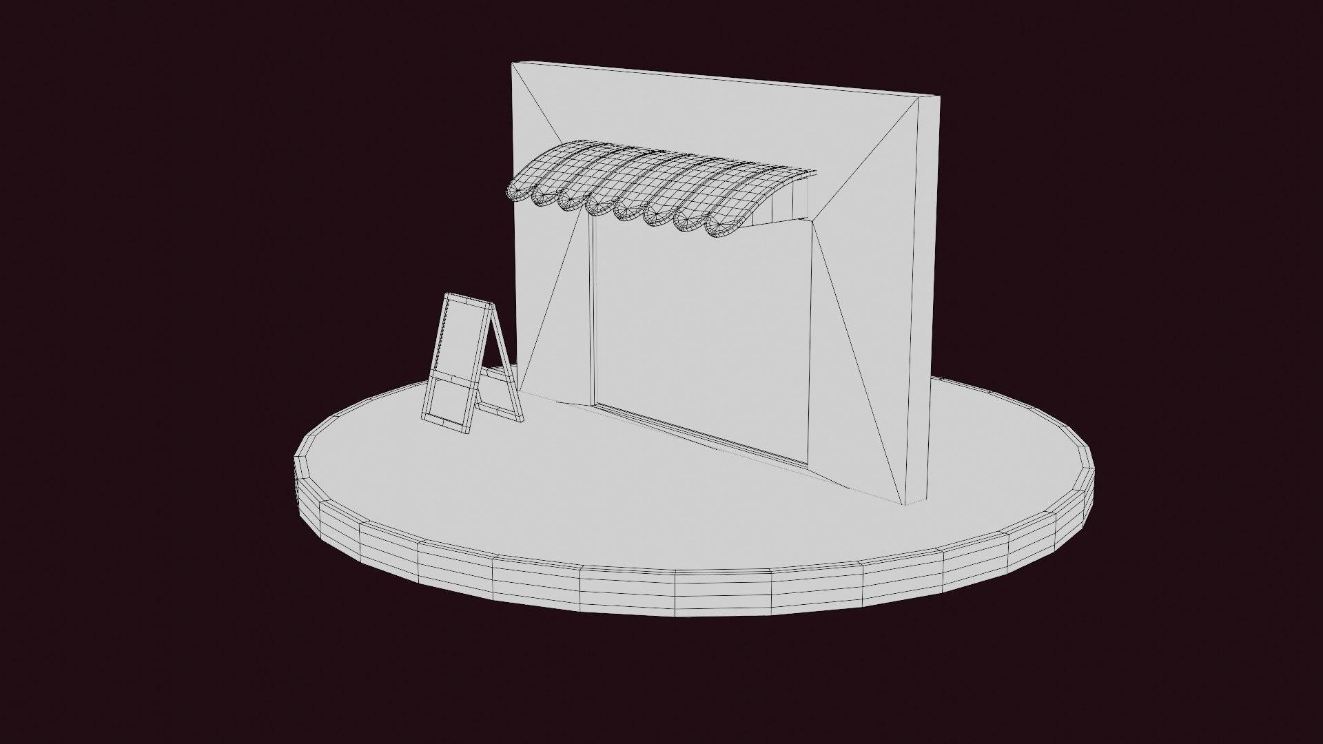 3D Model Store Minimal 3D Illustration - TurboSquid 1891545