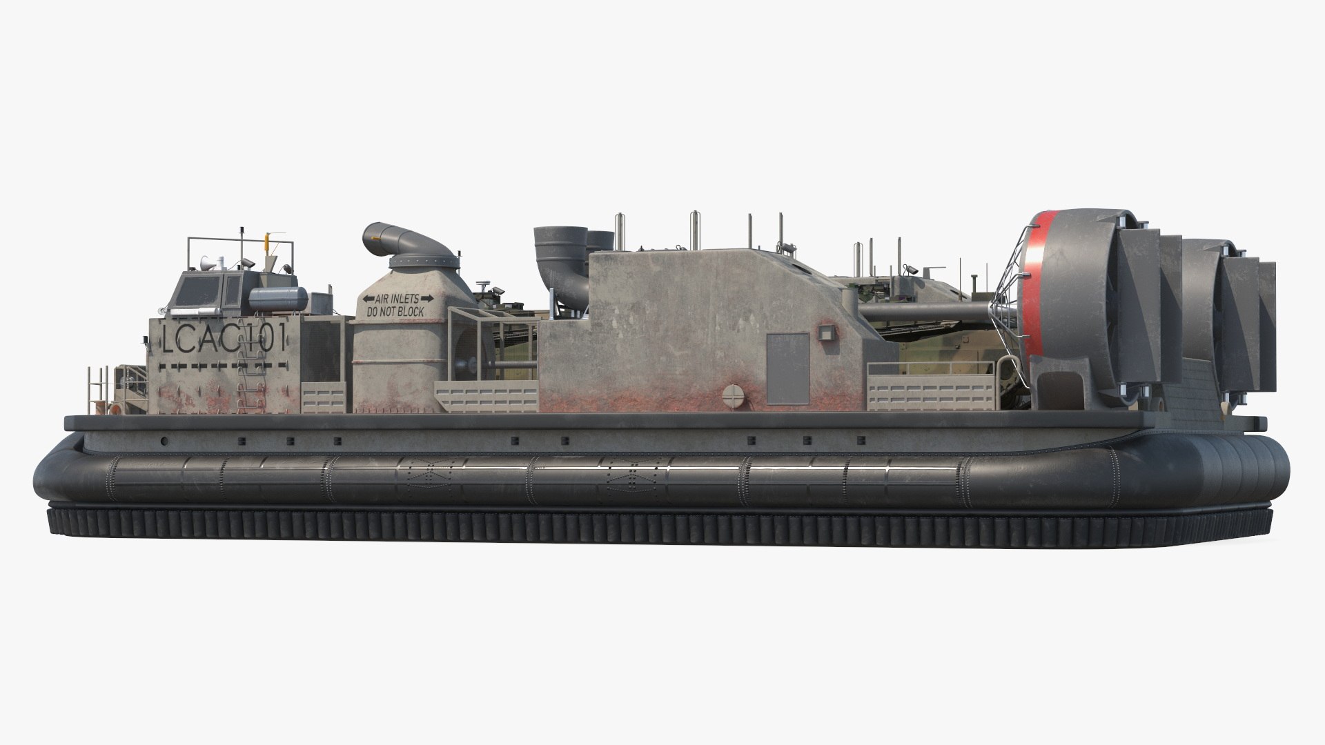 3D Military Hovercraft And Tanks - TurboSquid 2386171