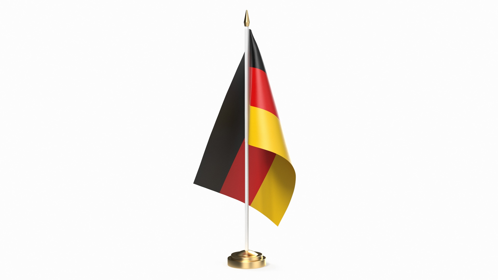 3D table flag germany model - TurboSquid 1476416